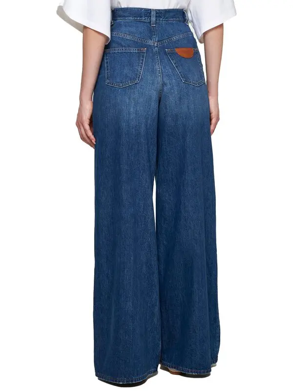 Chloé Wide-leg Denim Jeans