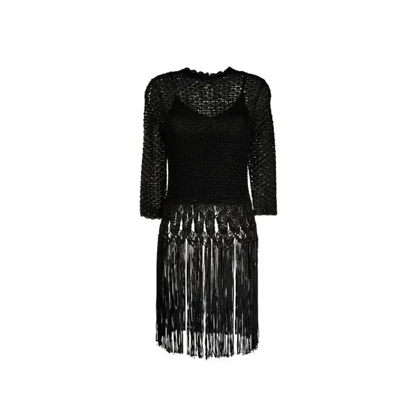 Zimmermann Fringe Finish Knitted Sweater