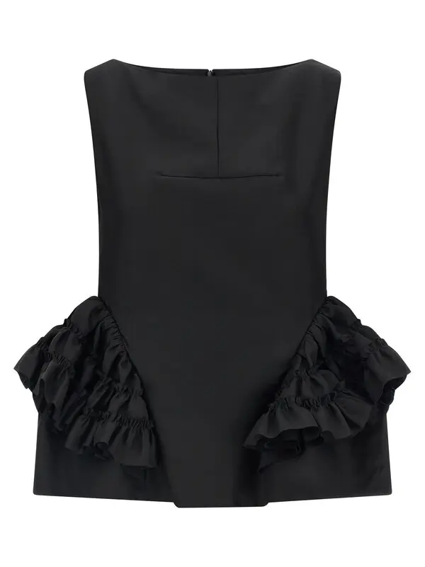 Dries Van Noten Casey' Top - Black