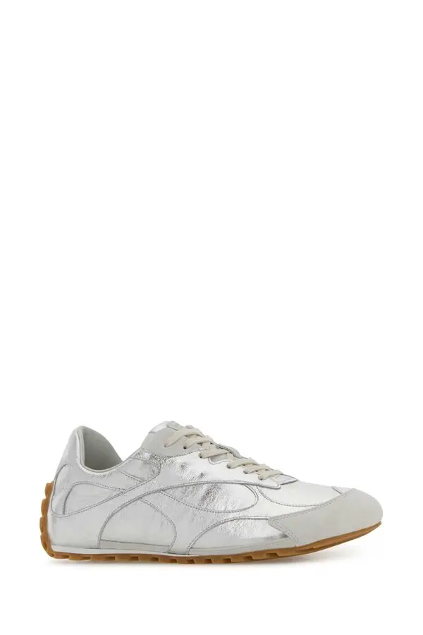 Bottega Veneta Orbit Sneakers - Silver