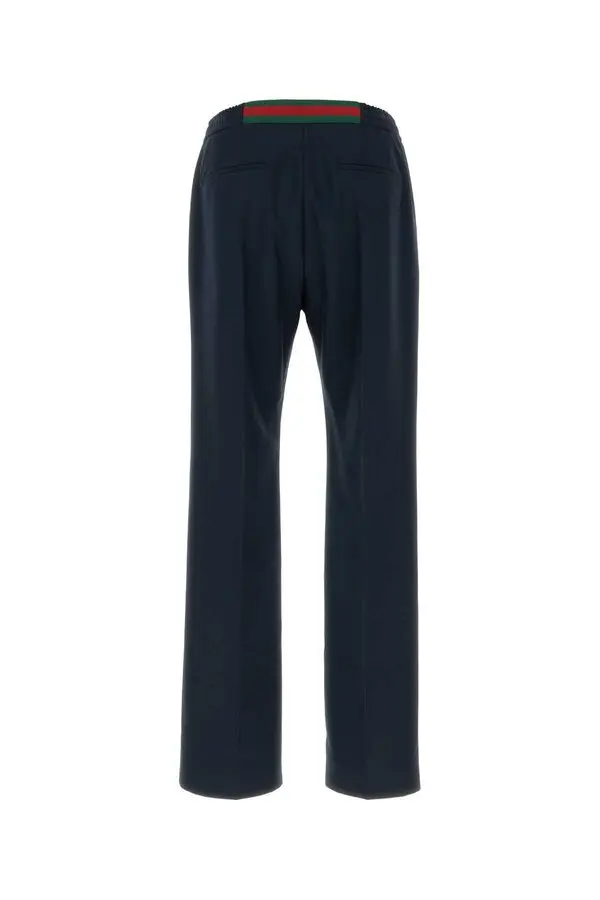 Gucci Navy Tech Panama Pant
