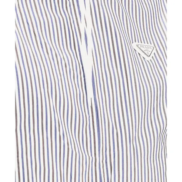 Prada Striped Hooded Jacket
