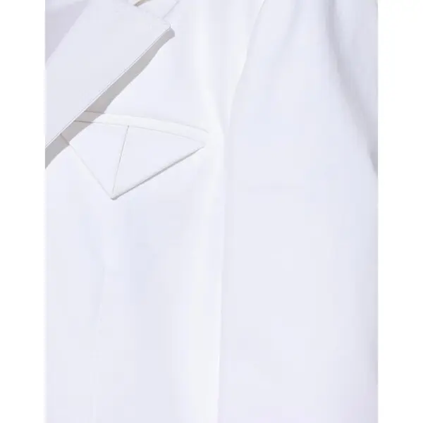 Bottega Veneta Cotton Blazer - White