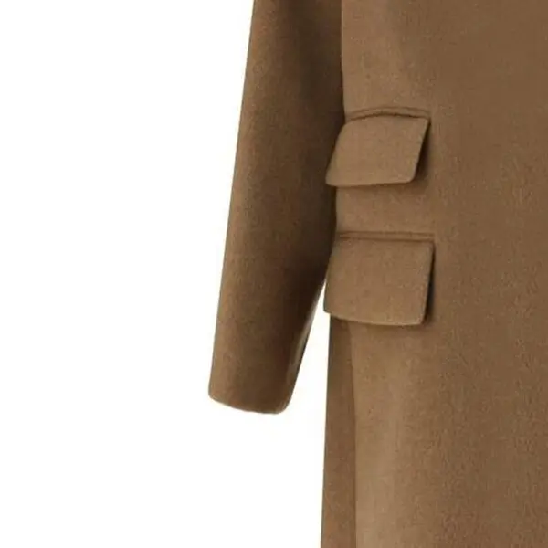 Saint Laurent Wool Oversize Coat