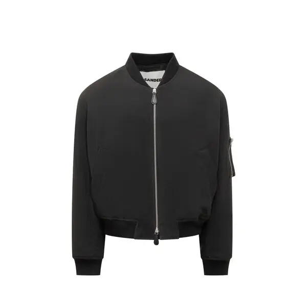 JIL SANDER Bomber Jacket - Black