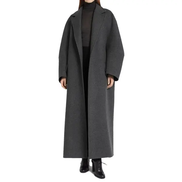 Max Mara Asburgo Wool And Cashmere Coat - Gray