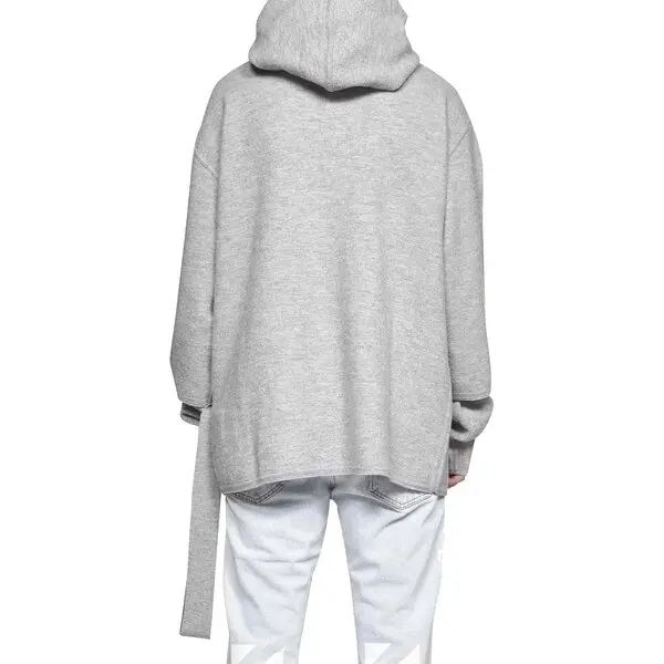 Off-White Wool Sweatshirt - Gray