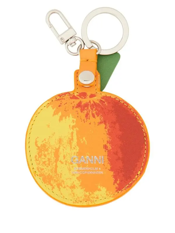 GANNI Apple Keychain