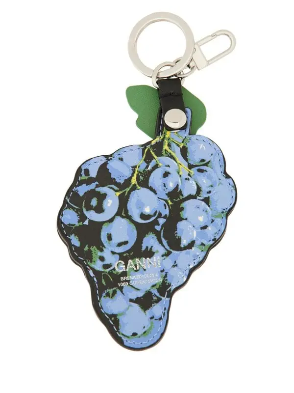 GANNI Keychain Grape