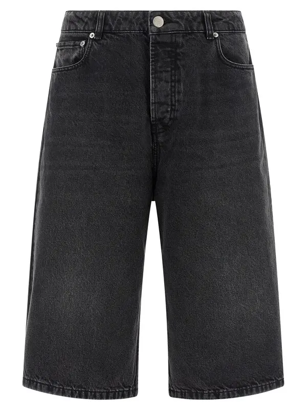 AMI Paris Denim Bermuda Shorts