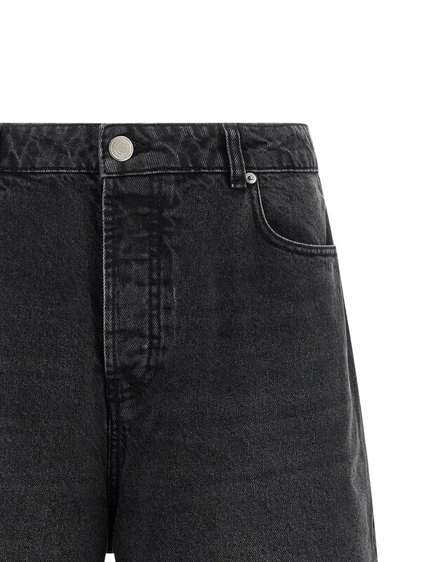 AMI Paris Denim Bermuda Shorts