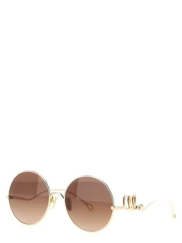 Chloé Round Frame Sunglasses - Multicolor