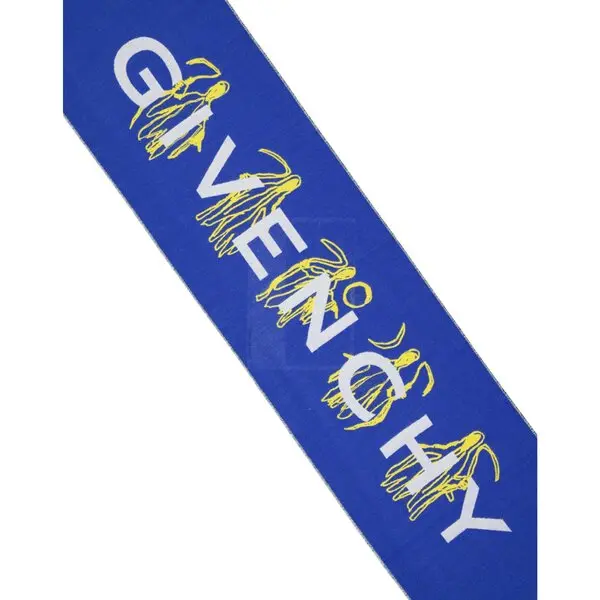 Givenchy Logo Wool Scarf