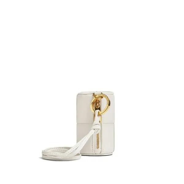 Bottega Veneta Leather Coin Purse - White