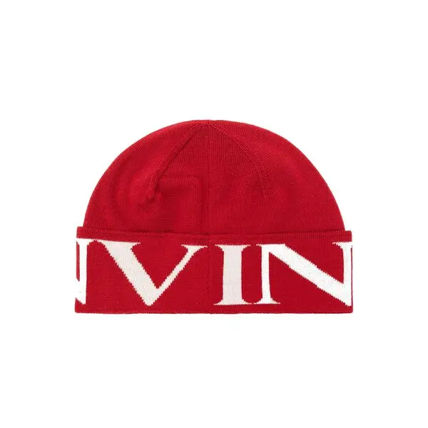 LANVIN Wool Hat - Red