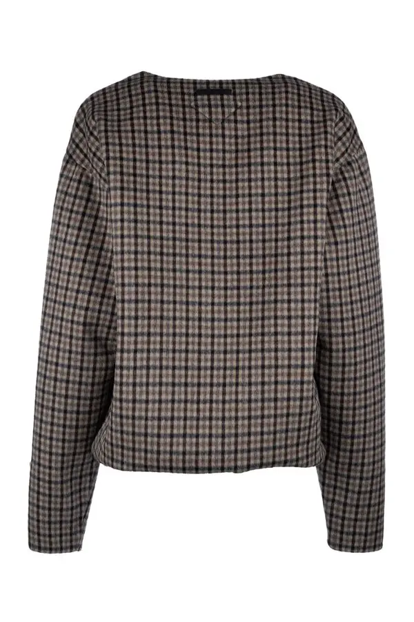 Prada Check Knitwear - Multicolor