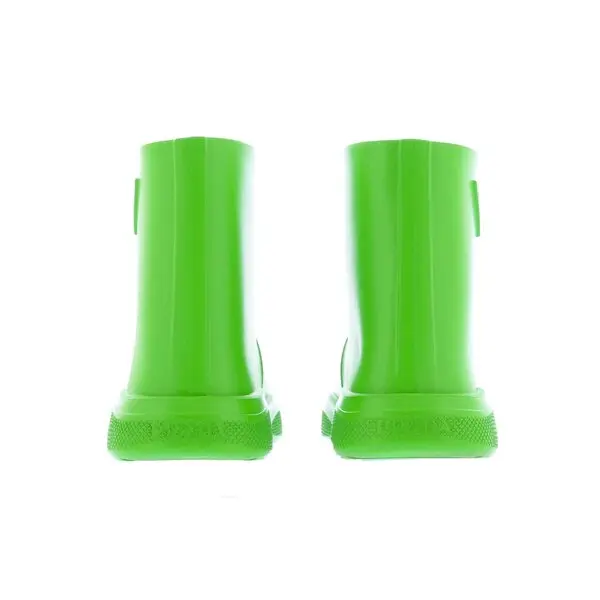 Prada Logo Rubber Boots - Green