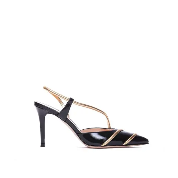 GIANVITO ROSSI Leather Slingback Pumps