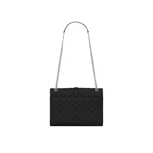 Saint Laurent Envelope Medium Bag - Black