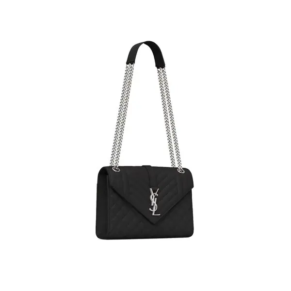 Saint Laurent Medium Shoulder Bag - Black