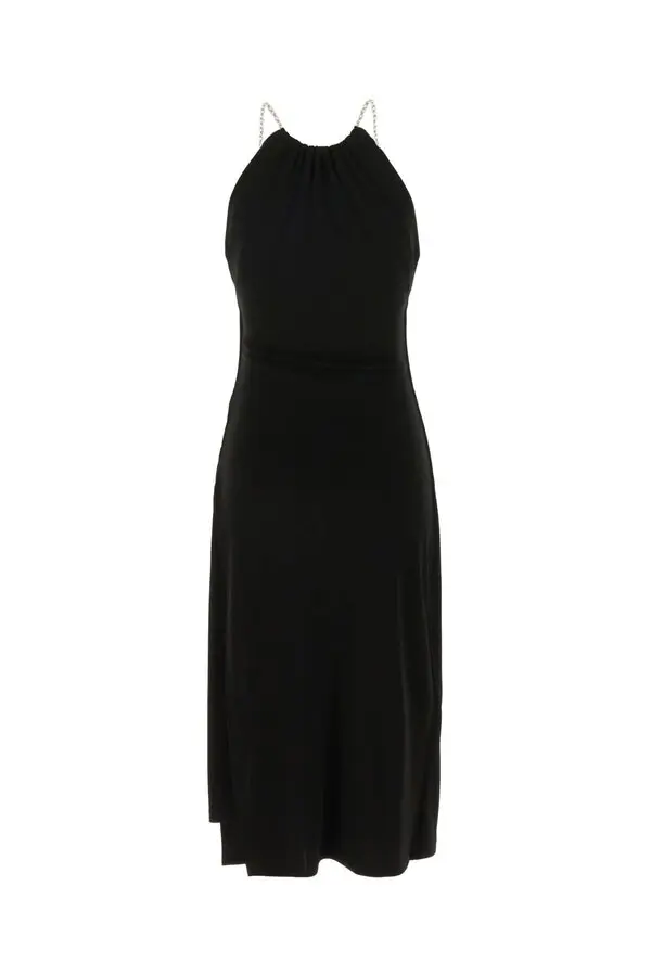 Givenchy Halter Neck Ruffle Dress - Multicolor