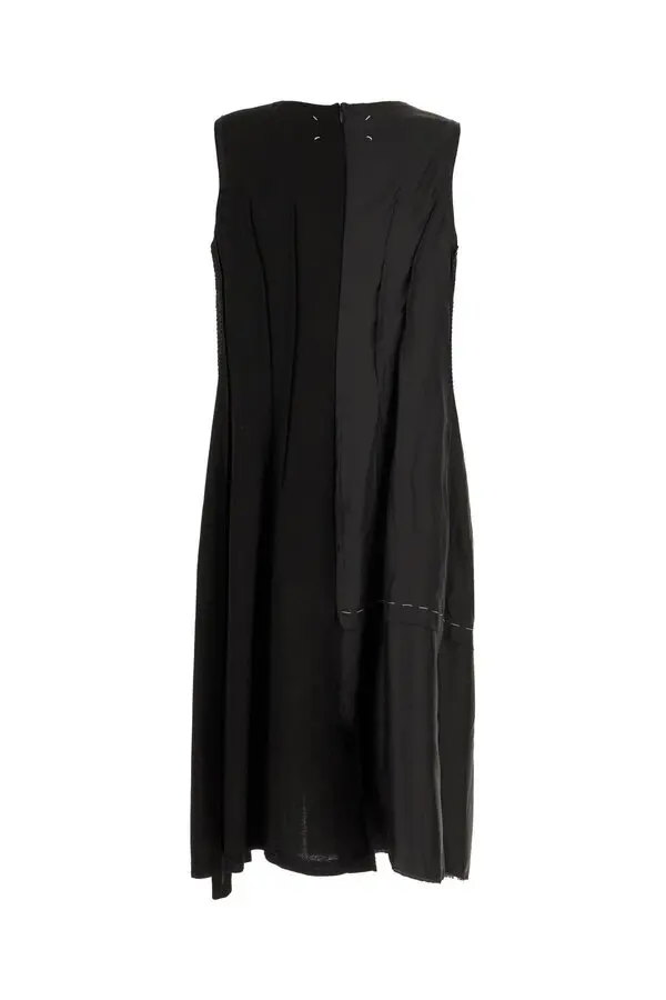 MAISON MARGIELA Draped Sleeveless Dress - Multicolor