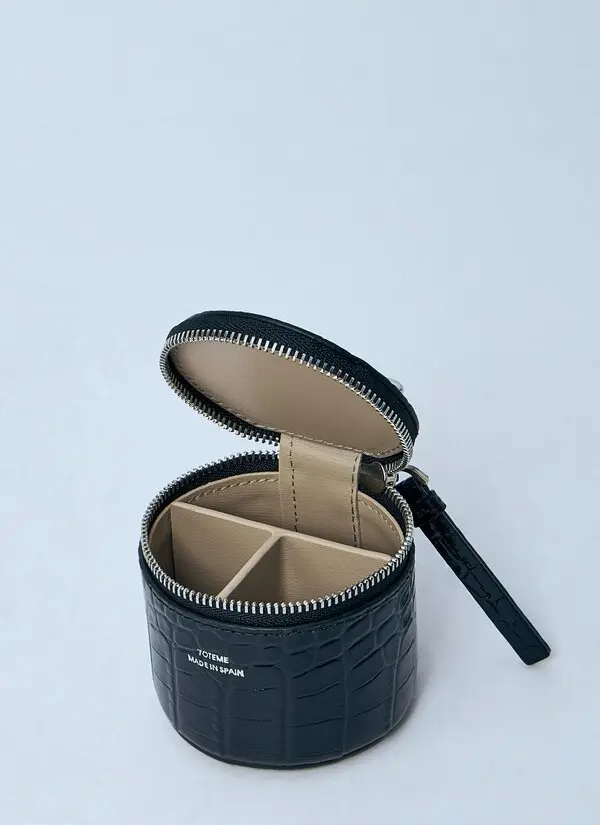 TOTEME Croc-embossed Jewelry Box
