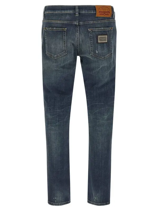 Dolce & Gabbana Used Effect Jeans