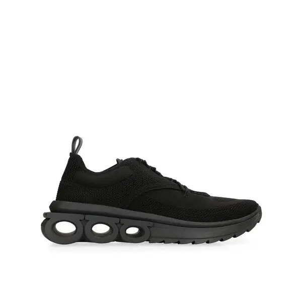 FERRAGAMO Gancini Sneakers - Black