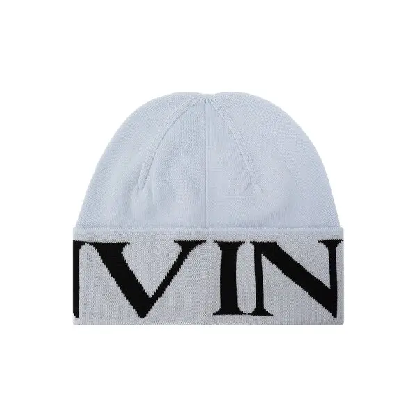 LANVIN Wool Beanie - Blue
