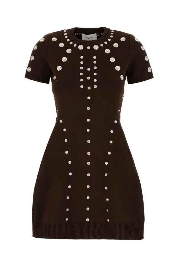 Coperni Studded Knit Dress - Multicolor