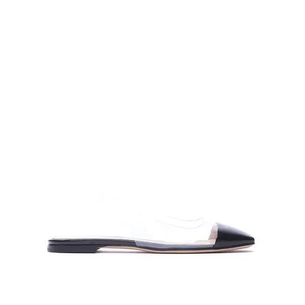 GIANVITO ROSSI Plexi Slingback Flats