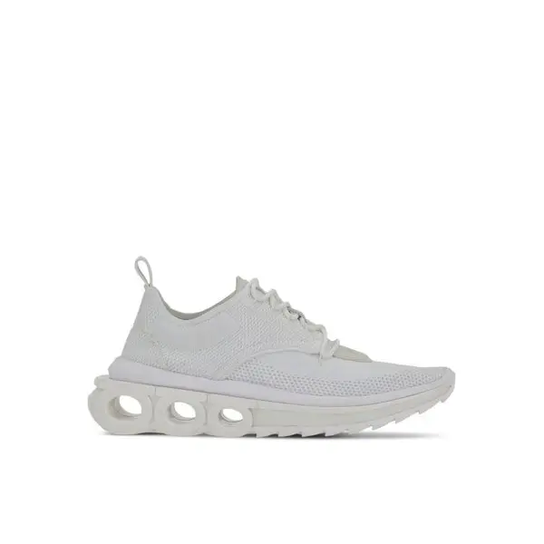 FERRAGAMO Gancini Sole Sneakers - White
