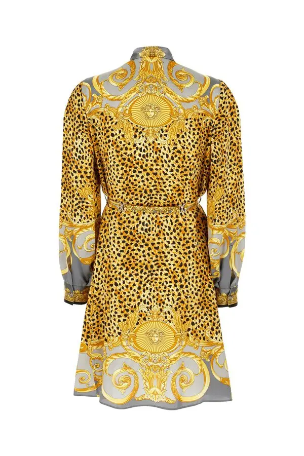Versace Printed Dress - Multicolor