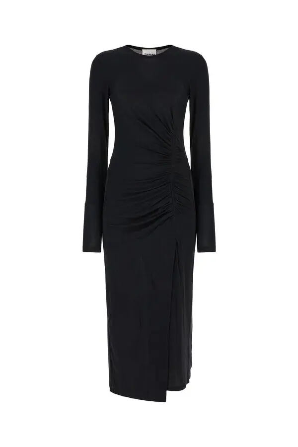 Isabel Marant Étoile Ruched Midi Dress - Multicolor