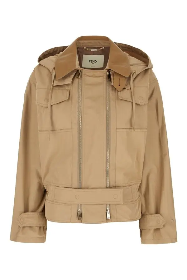 Fendi Clothing Jackets - Multicolor
