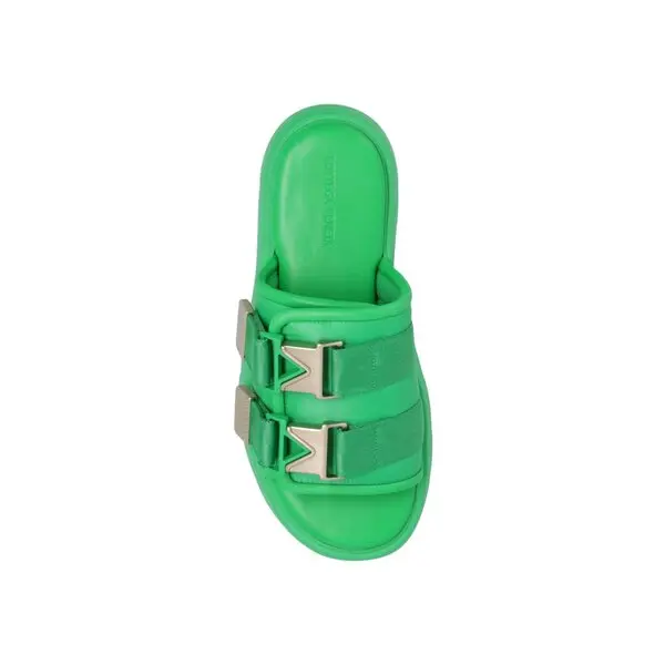 Bottega Veneta Flash Slides - Green