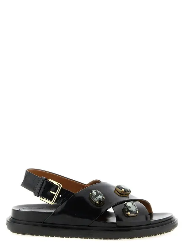 Marni Fussbett' Sandals - Black