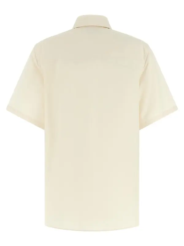 FERRAGAMO Gancini' Shirt - Cream