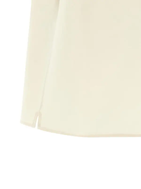 FERRAGAMO Gancini' Shirt - Cream