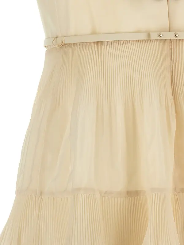 Zimmermann Embroidered Frilled Mini' Dress