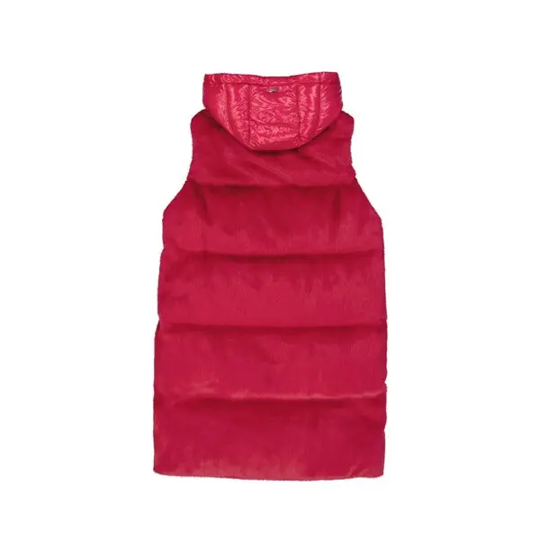 Herno Padded Faux Fur Vest Coat