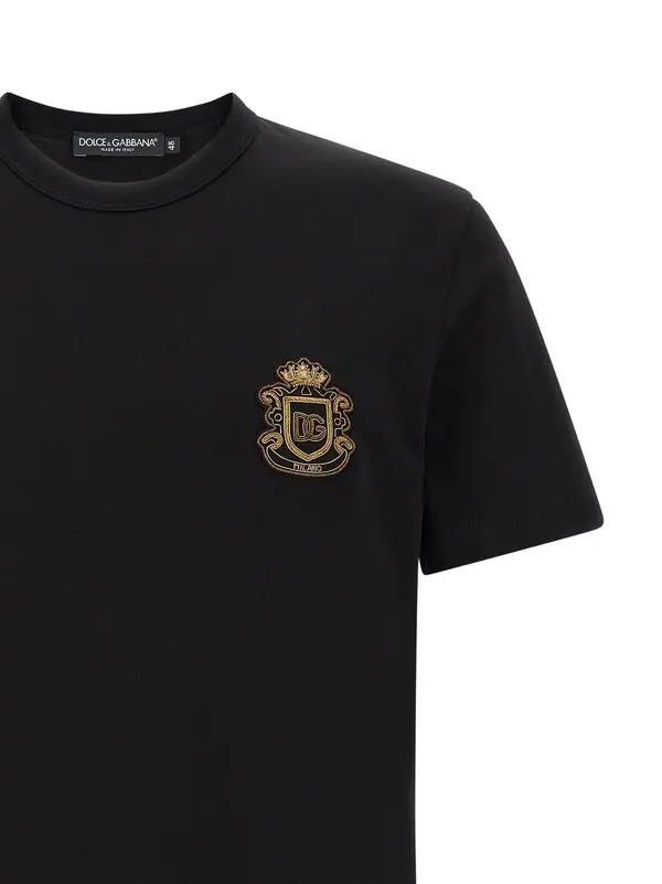 Dolce & Gabbana Heraldic Patch T-shirt