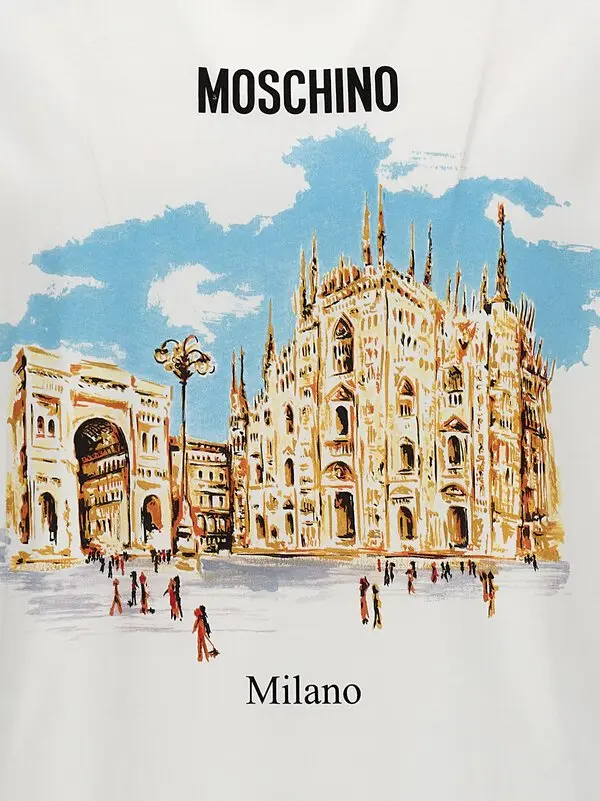 Moschino Trompe-l'œil Print T-shirt