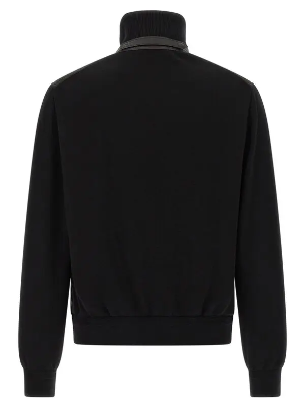 TOM FORD Merino Wool Bomber Jacket - Black