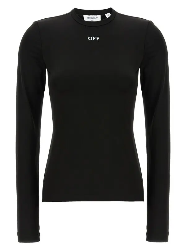 Off-White Second Skin' Sweater - Black