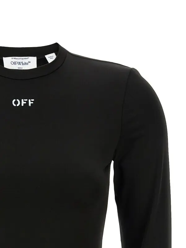 Off-White Second Skin' Sweater - Black