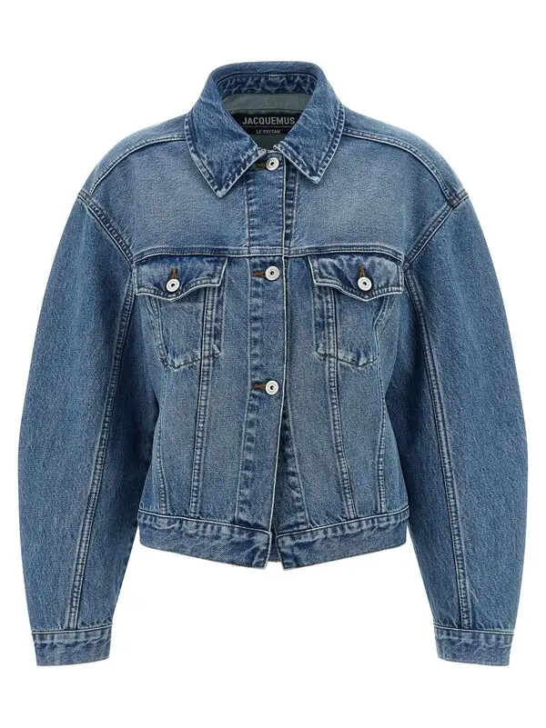 Jacquemus La Veste De-nimes' Jacket - Blue