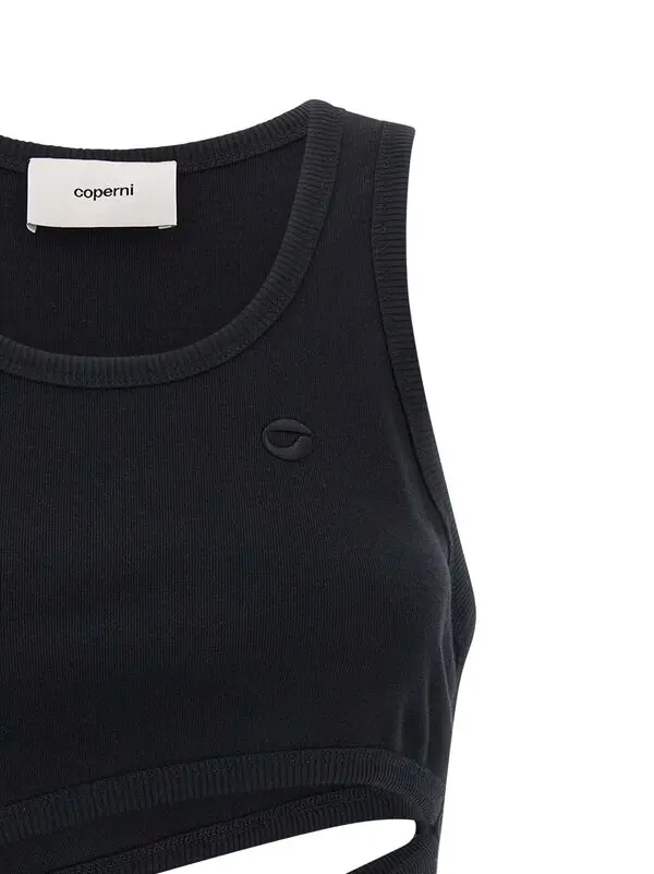 Coperni Spiral' Tank Top - Black