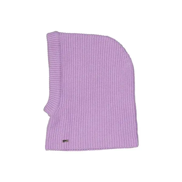 Herno Wool Balaclava Hat - Purple